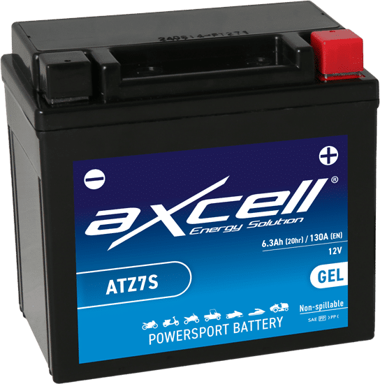 Axcell - Bateria Gel ATZ7S - Full Control Motos